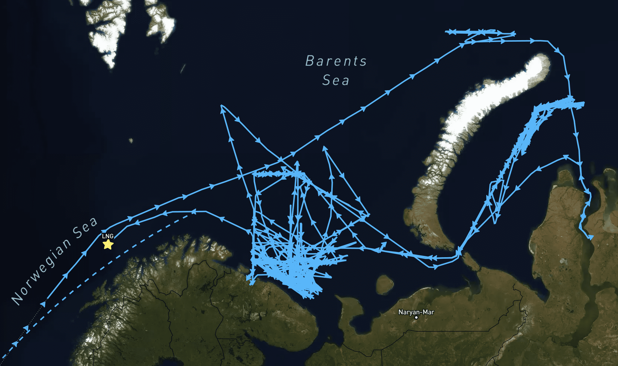 Russia’s LNG Shadow Fleet Resumes Operations After Months-Long Hiatus