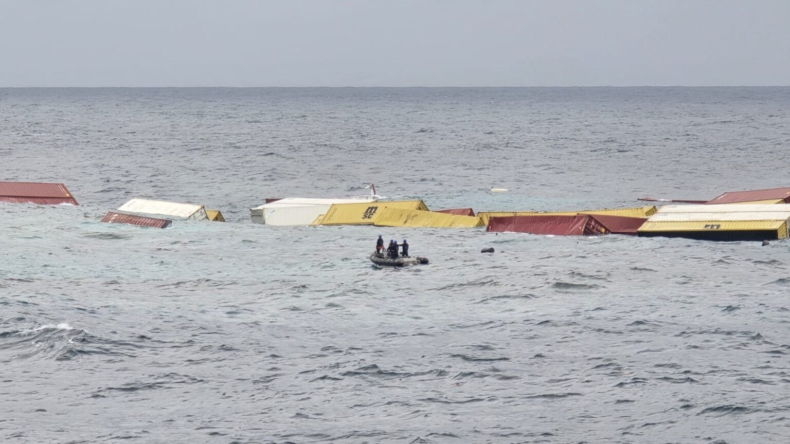 Containership MSC ELSA 3 Sinks Off Indian Coast, All 24 Crew Rescued