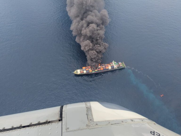 Containership MSC ELSA 3 Sinks Off Indian Coast, All 24 Crew Rescued