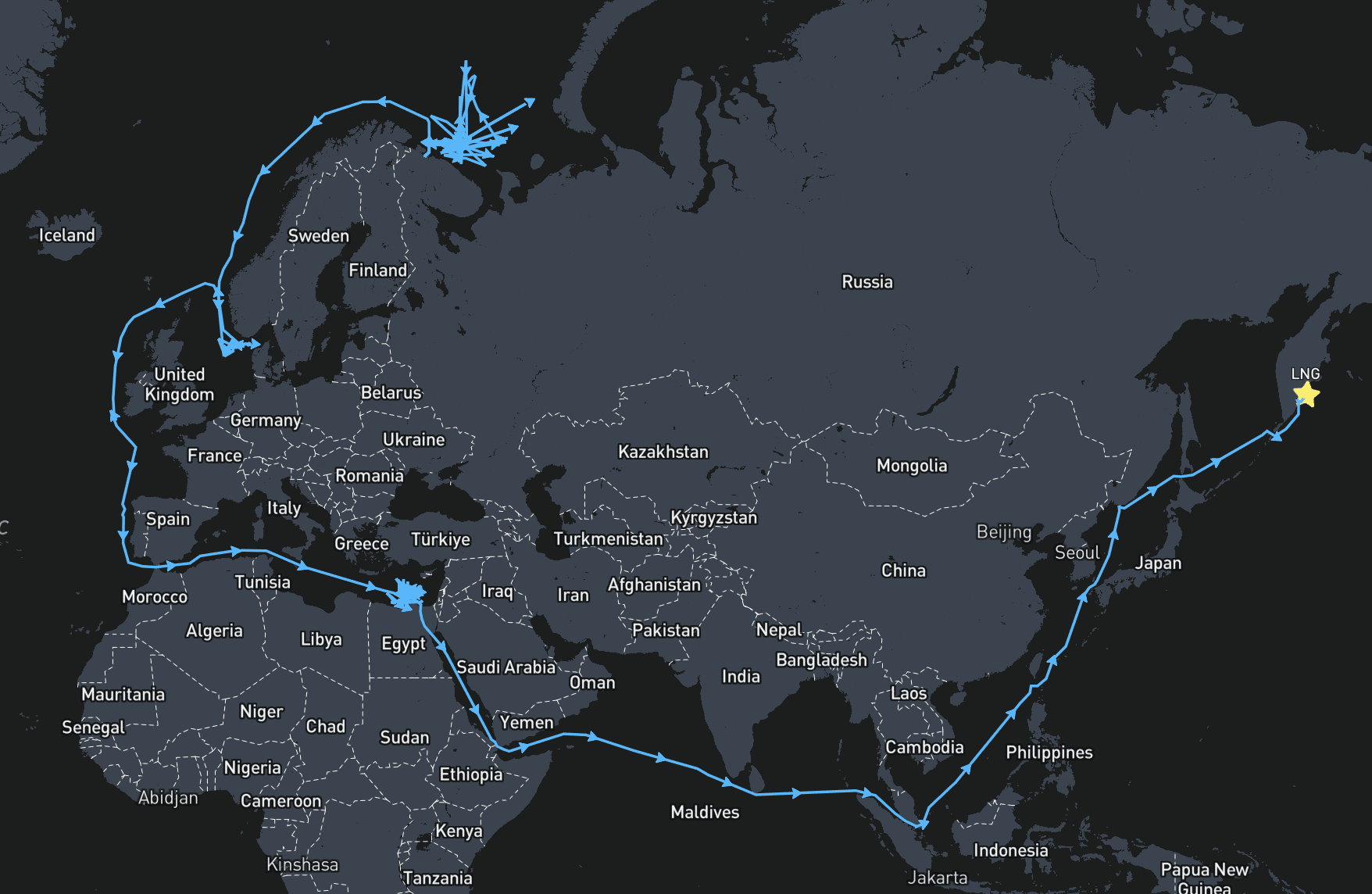 Russia’s ‘Shadow Fleet’ Loads First LNG in Eight Months Signaling ...