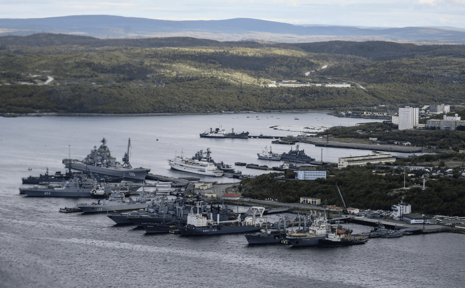 Power Cut To Russia's Main Naval Base Home Town