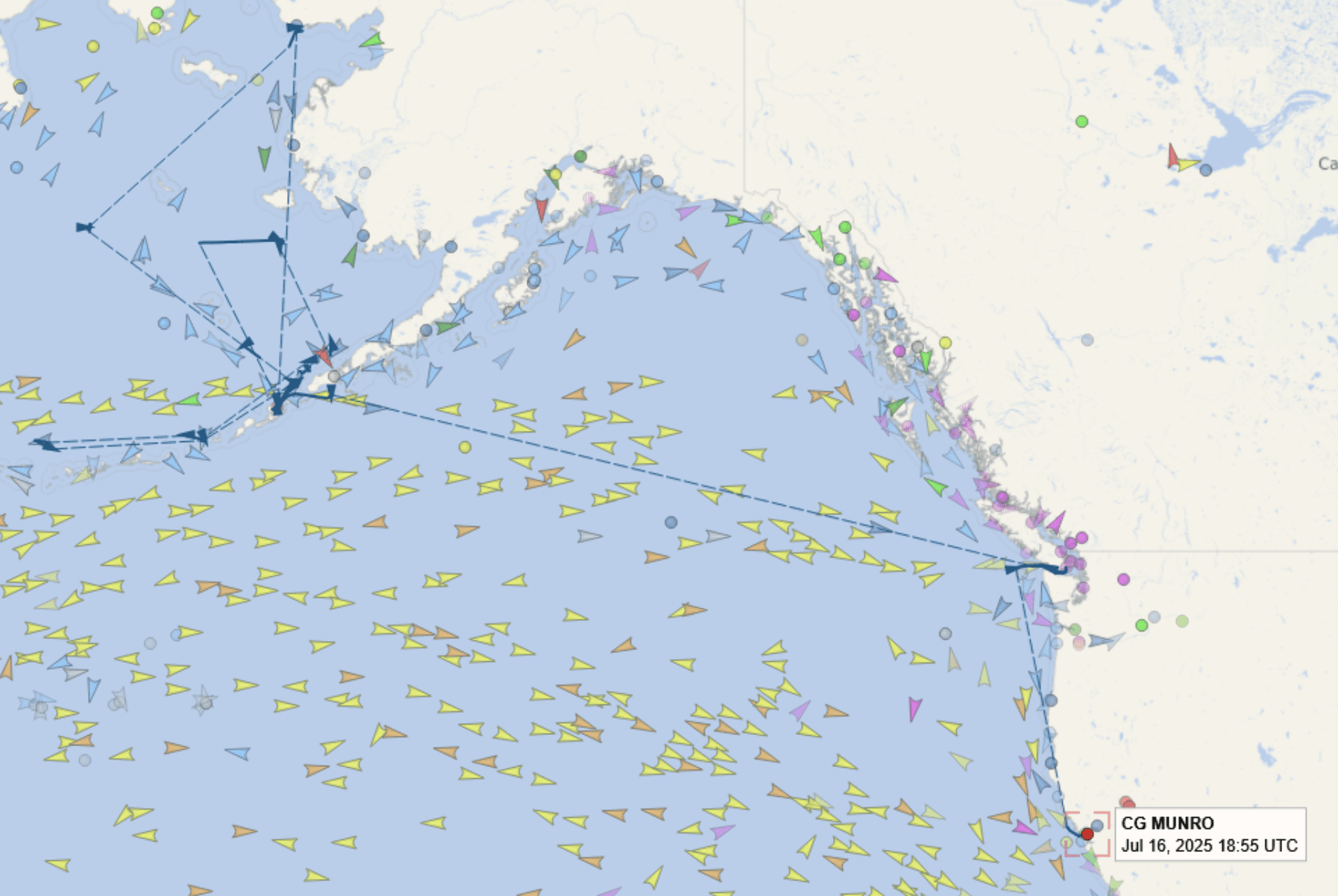 US Coast Guard Operates Two Polar Icebreakers in Arctic Simultaneously ...
