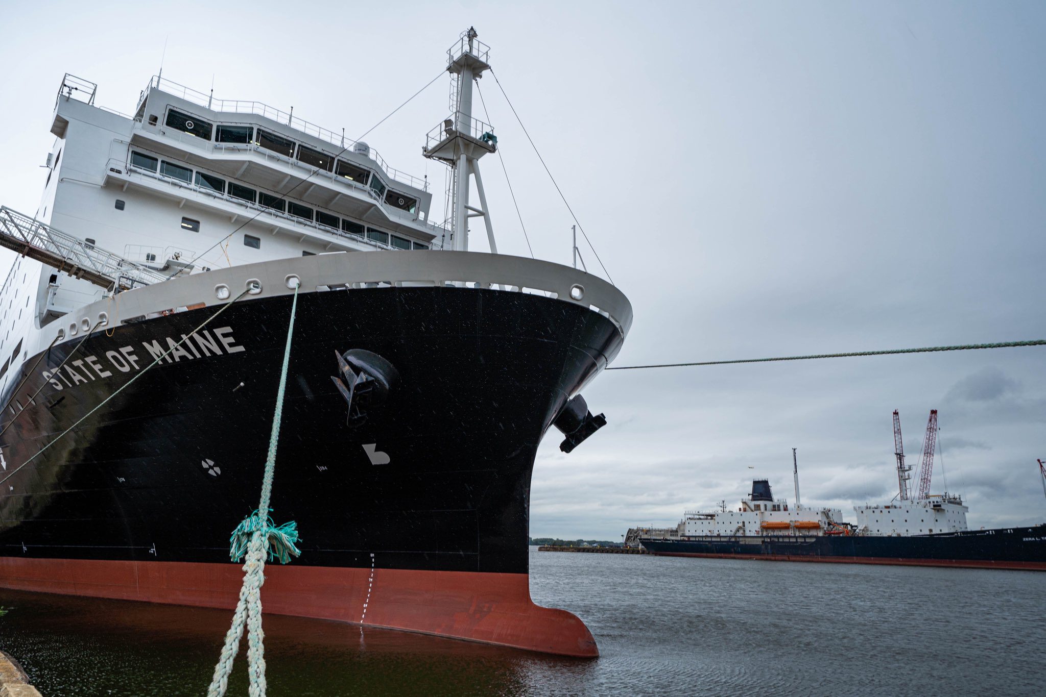 Maine Maritime Academy's New Federal Training Vessel Christened at ...