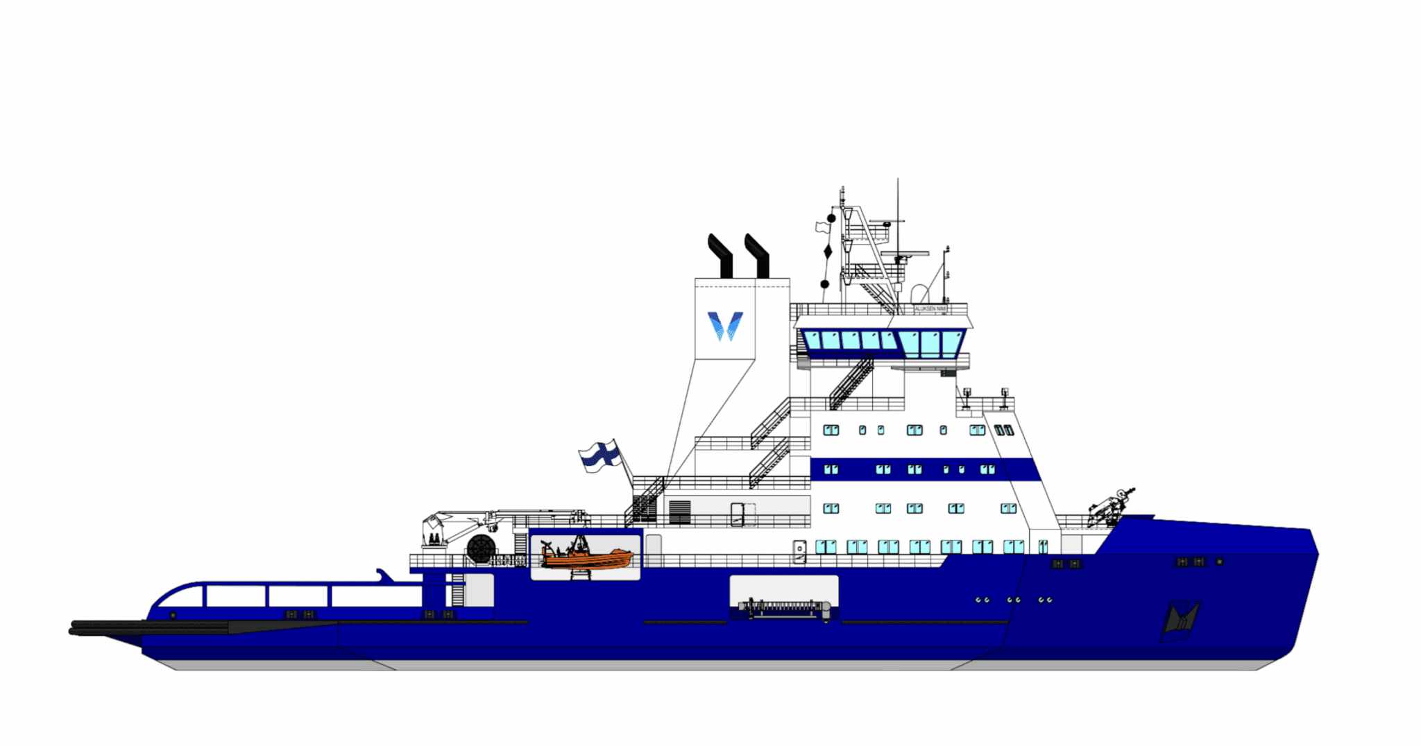 Finland’s Aker Arctic Unveils Next-Generation Medium-Class Icebreaker ...