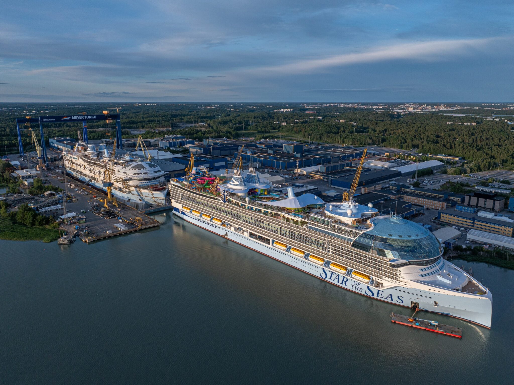 Royal Caribbean Secures Decade-Long Shipbuilding Pact with Meyer Turku