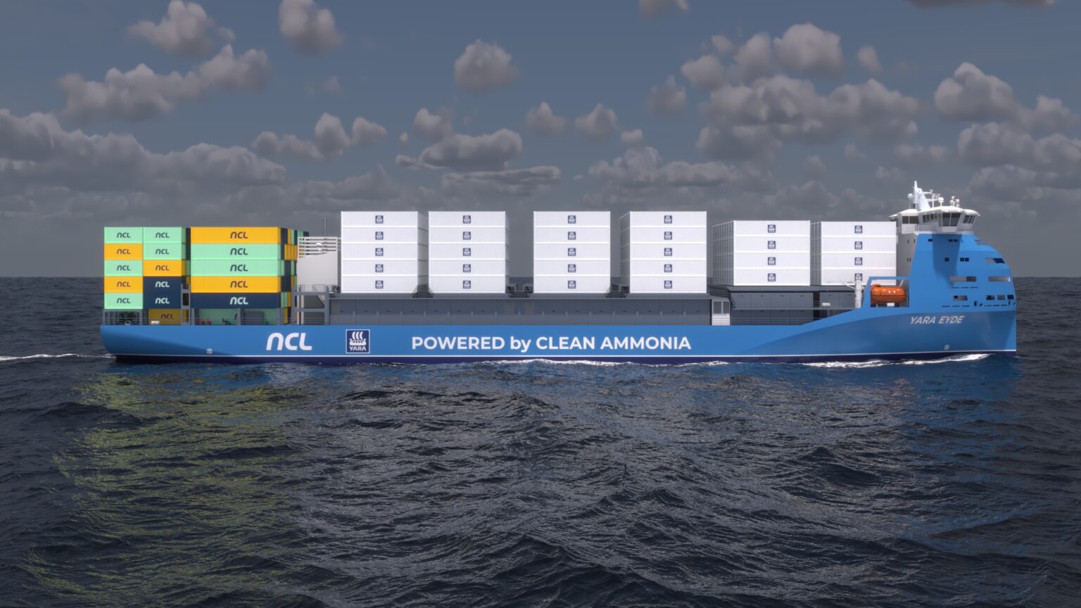 Construction Begins on World's First Ammonia-Powered Containership