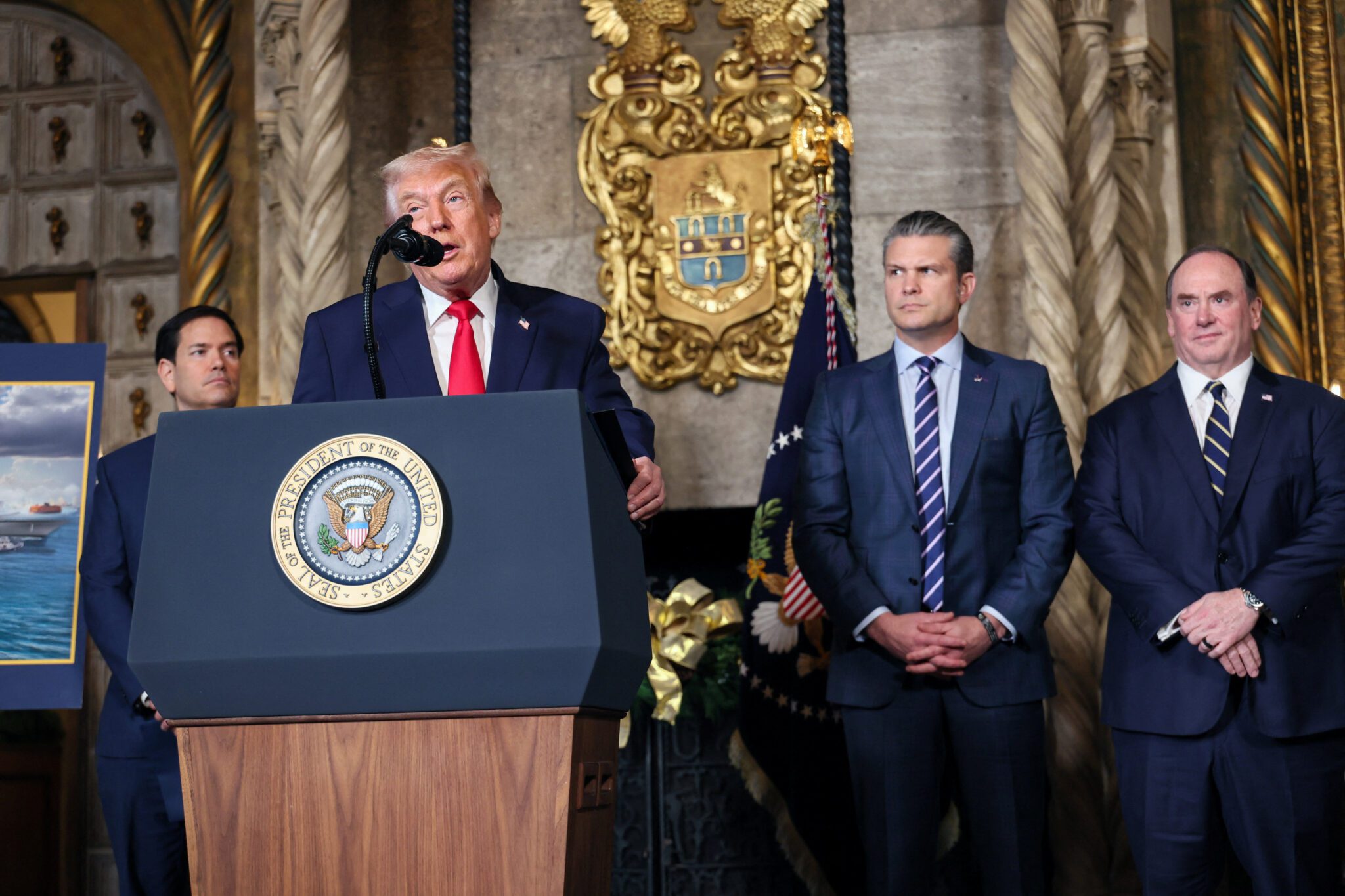 President Trump Unveils 'Trump-Class' Battleships