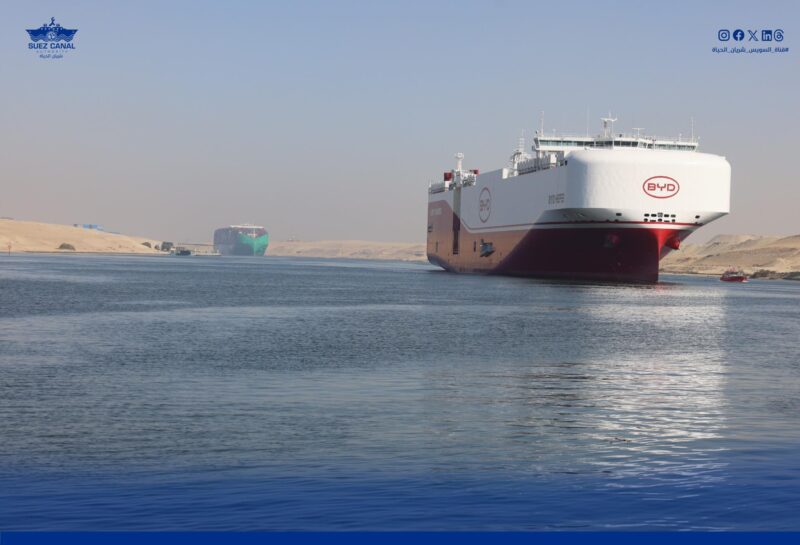 Big Boxships Return to Suez After Two-Year Hiatus