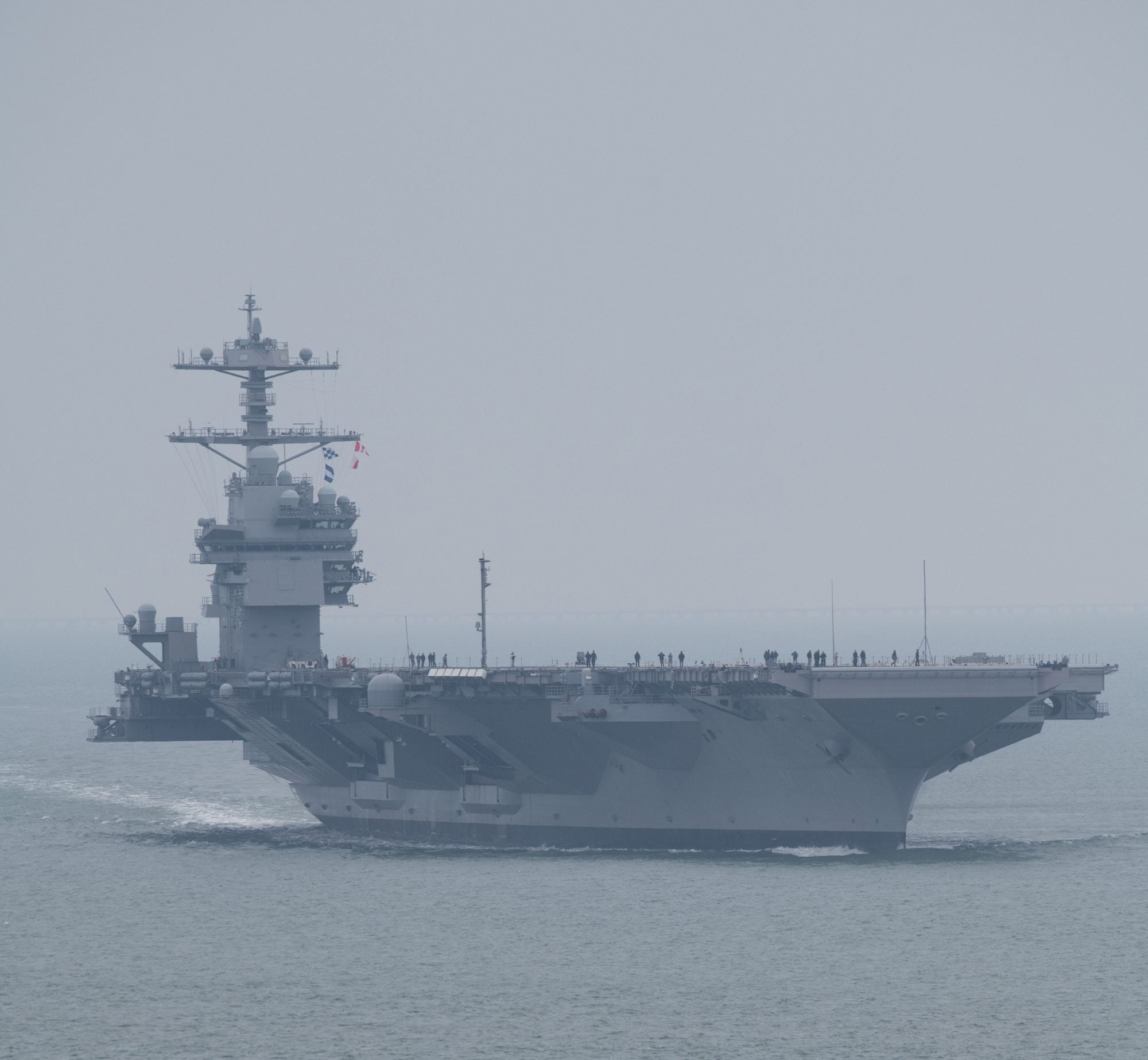 Ford Class Aircraft Carrier Sea Trials Success