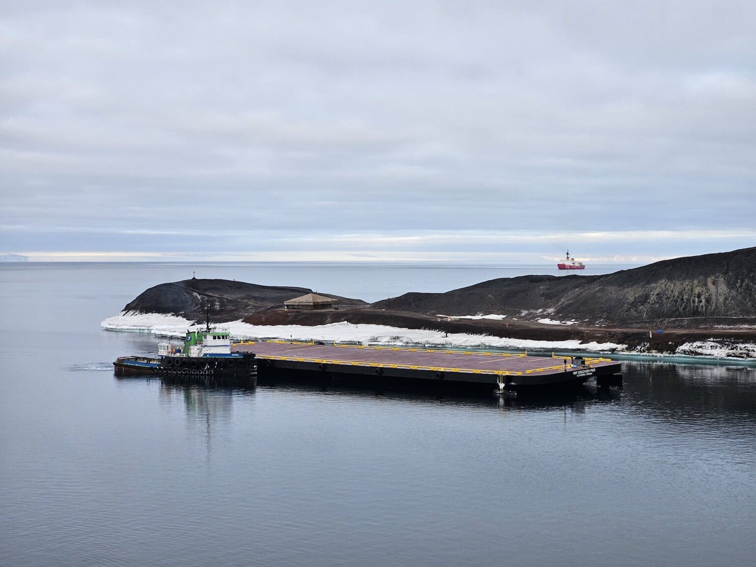 Permanent Docking Pier Reaches McMurdo Station After 9,100-Nautical ...